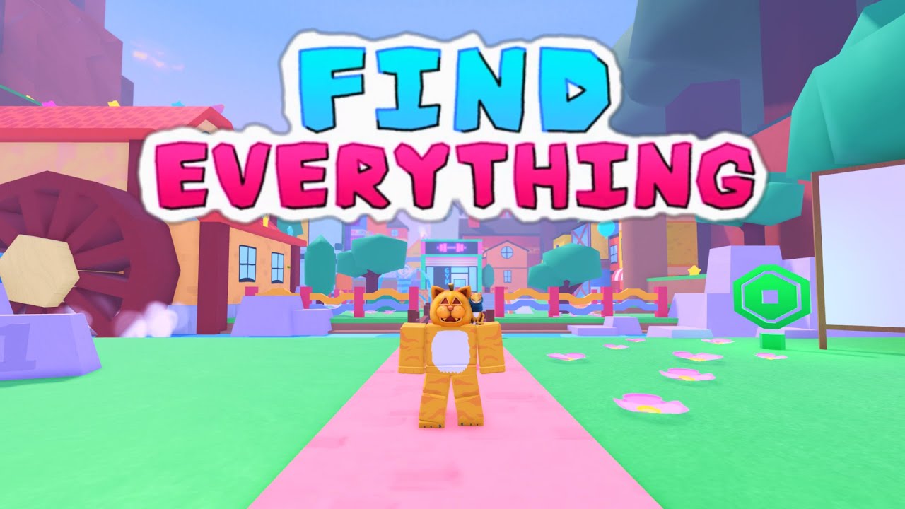 FIND EVERYTHING (Roblox) - YouTube