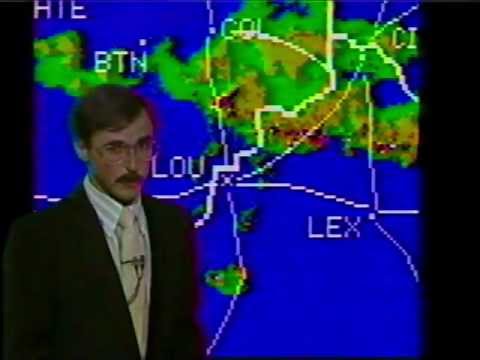 WHAS-TV 1987: 7/27/87 Weather Bulletins - YouTube