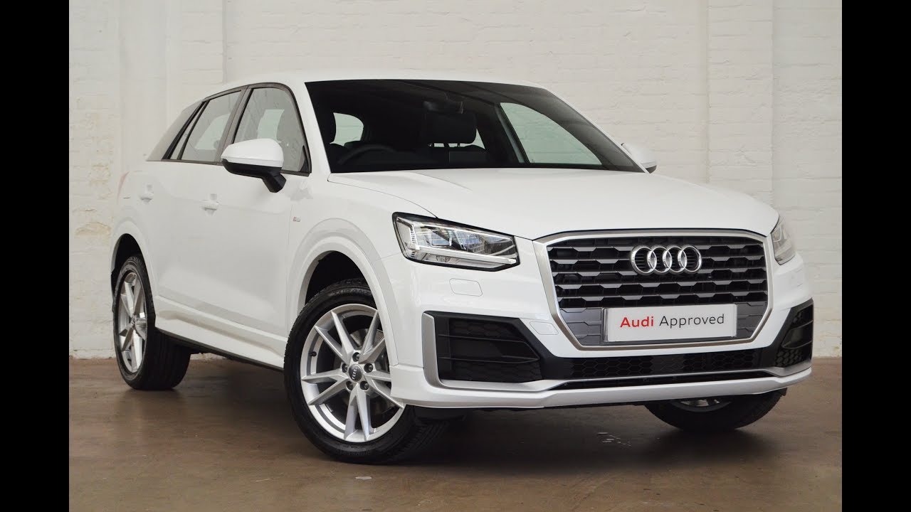 RJ18OPW AUDI Q2 WHITE S-LINE TFSI - YouTube