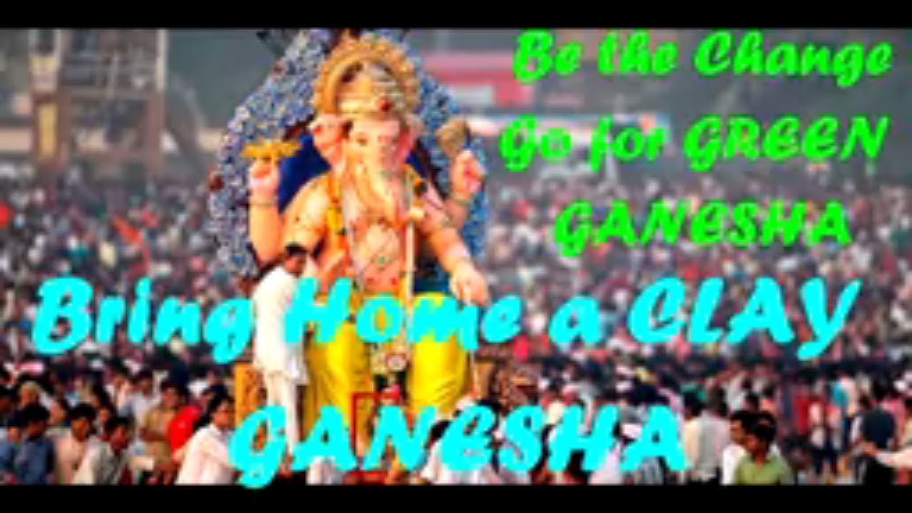 Be the change - Go for GREEN GANESHA | Bring home a CLAY GANESHA ...