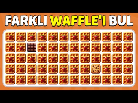 Farklı Olanı BUL | Şekerlemeler ve İçecekler Özel! 🍰🍧🥤 | Bilgi Arısı