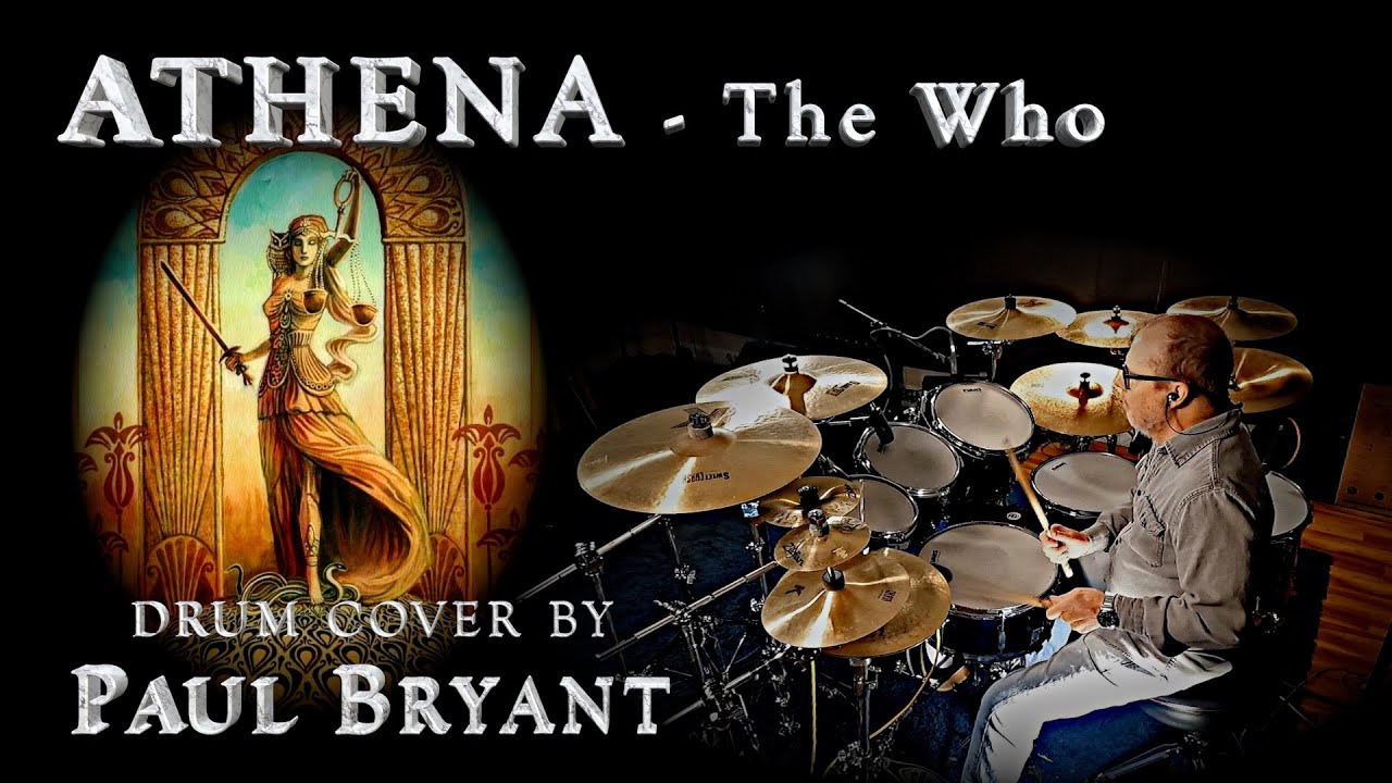 ATHENA - The Who drum cover - YouTube