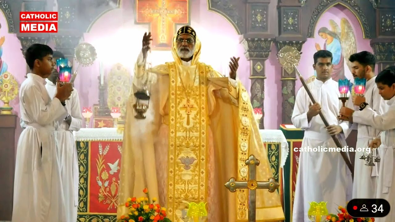 HOLY MASS Most Rev. Dr. Mathews Mar Polycarpos St. Behanans Malankara ...
