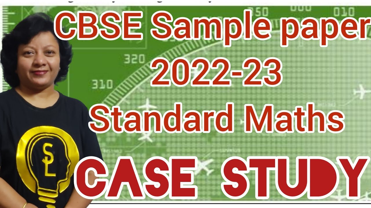 Class 10th Maths||Q.38 CBSE sample paper 2022-23||CASE STUDY ...