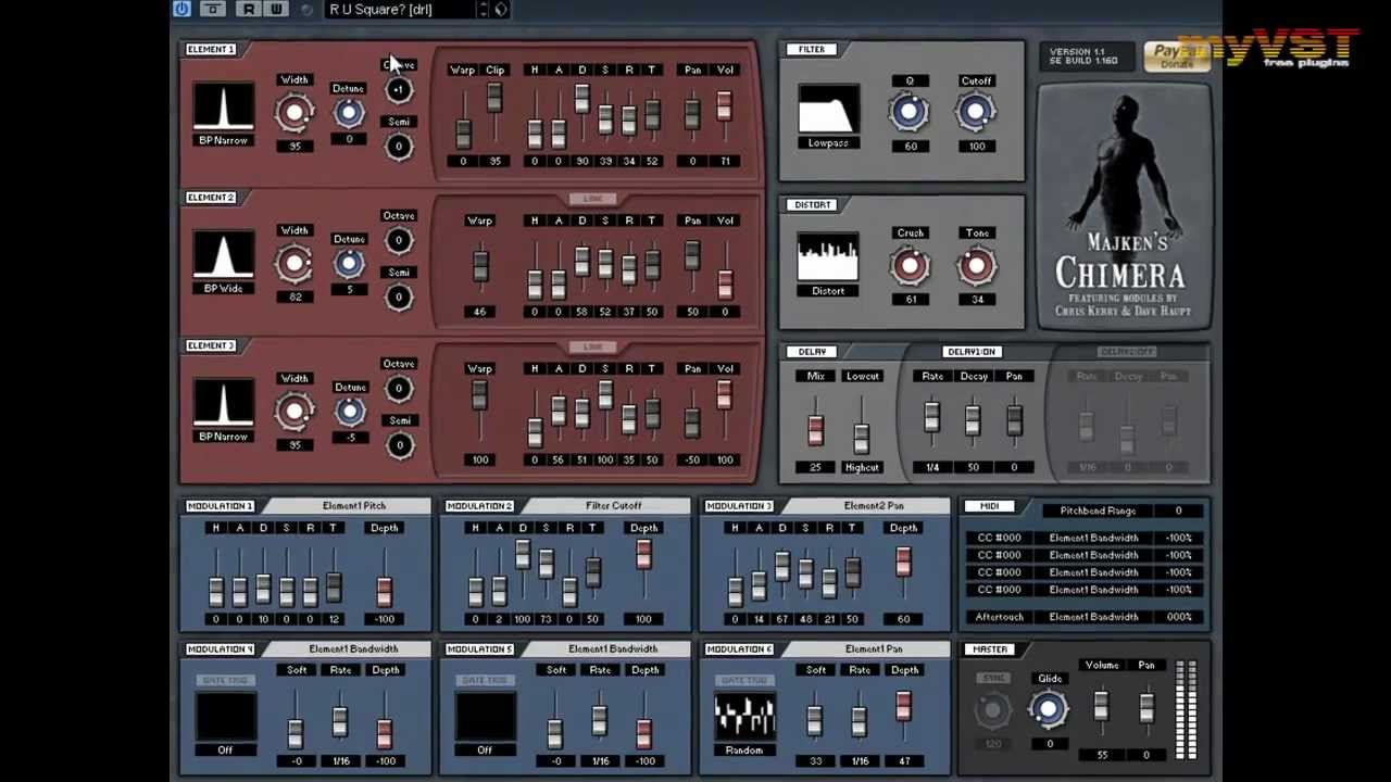 Chimera - Free VST - myVST Demo - YouTube