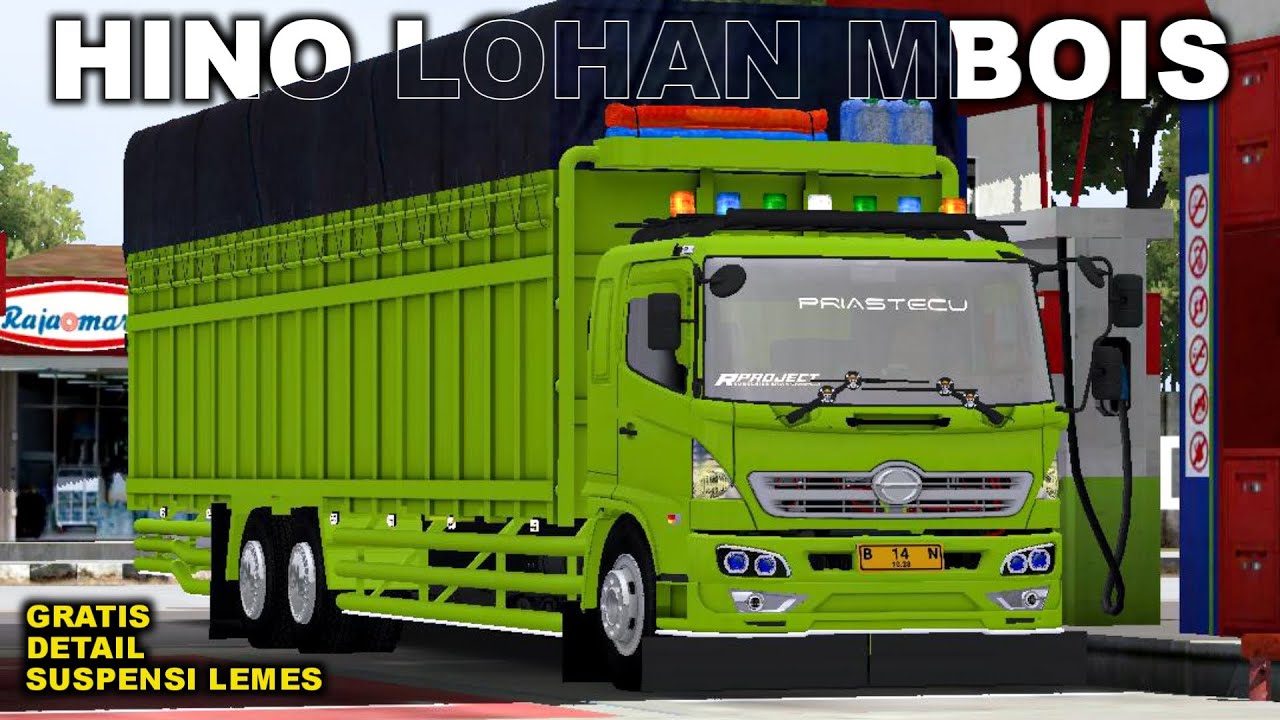 GUANTENG POLL🔥 || SHARE MOD TRUCK HINO LOHAN TRONTON MBOIS LIVERY ...