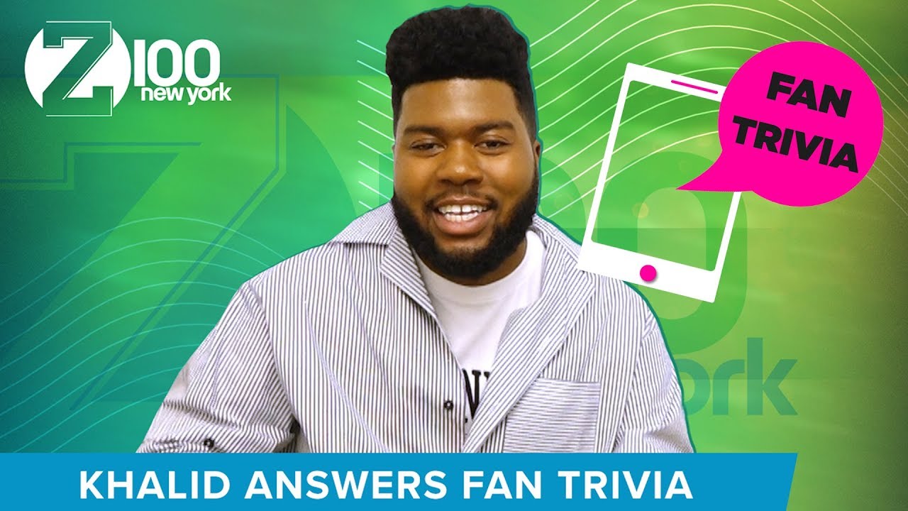 Khalid Talks Ariana Grande, Favorite Song To Sing Live & More in Z100's ...