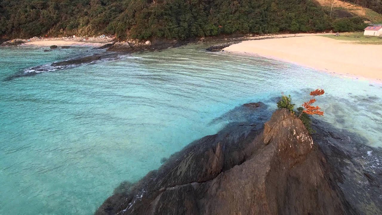 4k Video Sunrise Tsushima Island Japan Beach Youtube