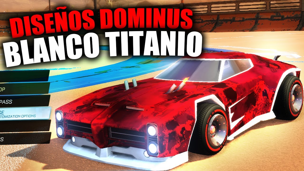 TOP 5 MEJORES DISEÑOS PARA EL DOMINUS BLANCO! en ROCKET LEAGUE! NUEVO ...