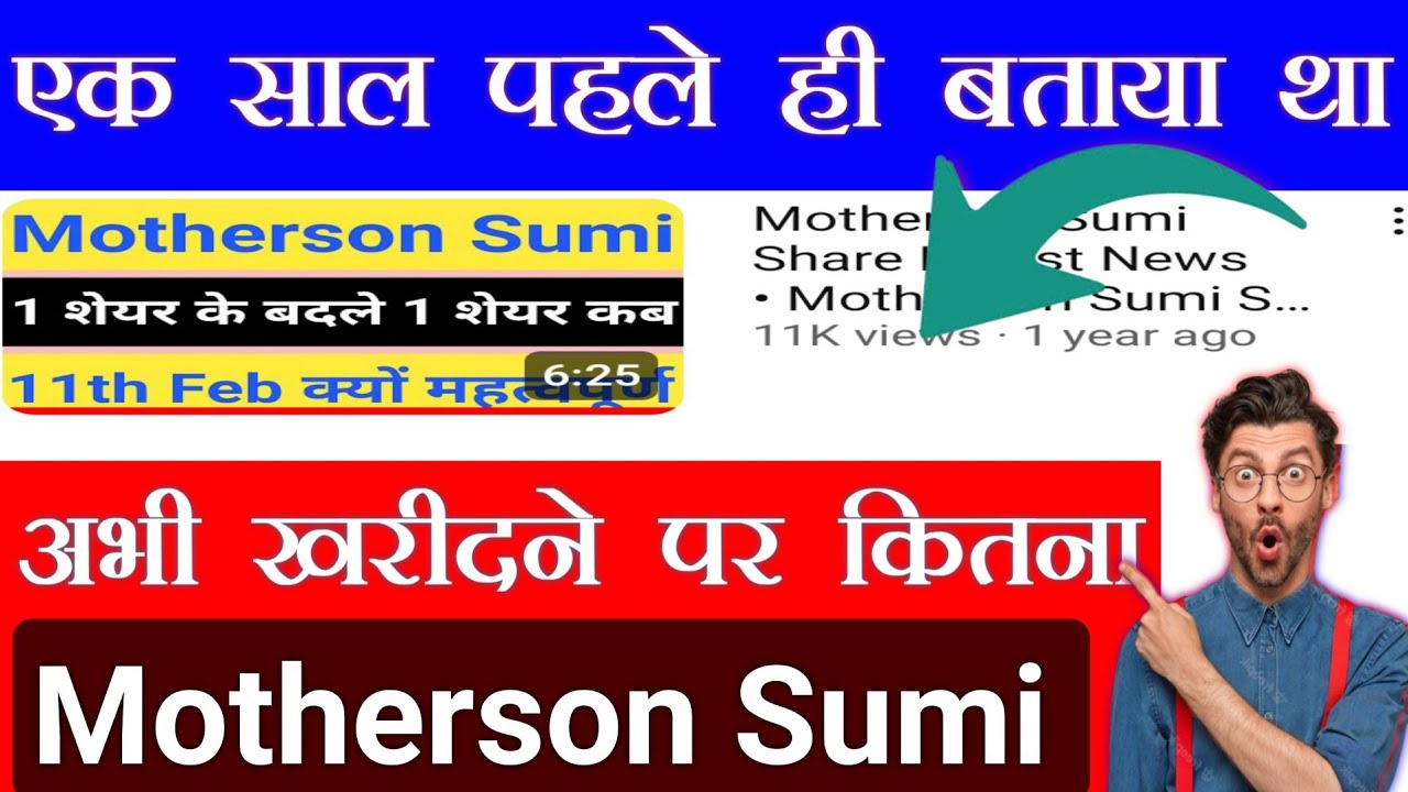 Motherson Sumi Share Latest News | Motherson Sumi Share Latest News ...