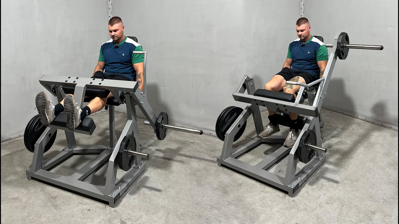 Gymfactory.eu / Seated Leg Curl Machine (D5) - YouTube