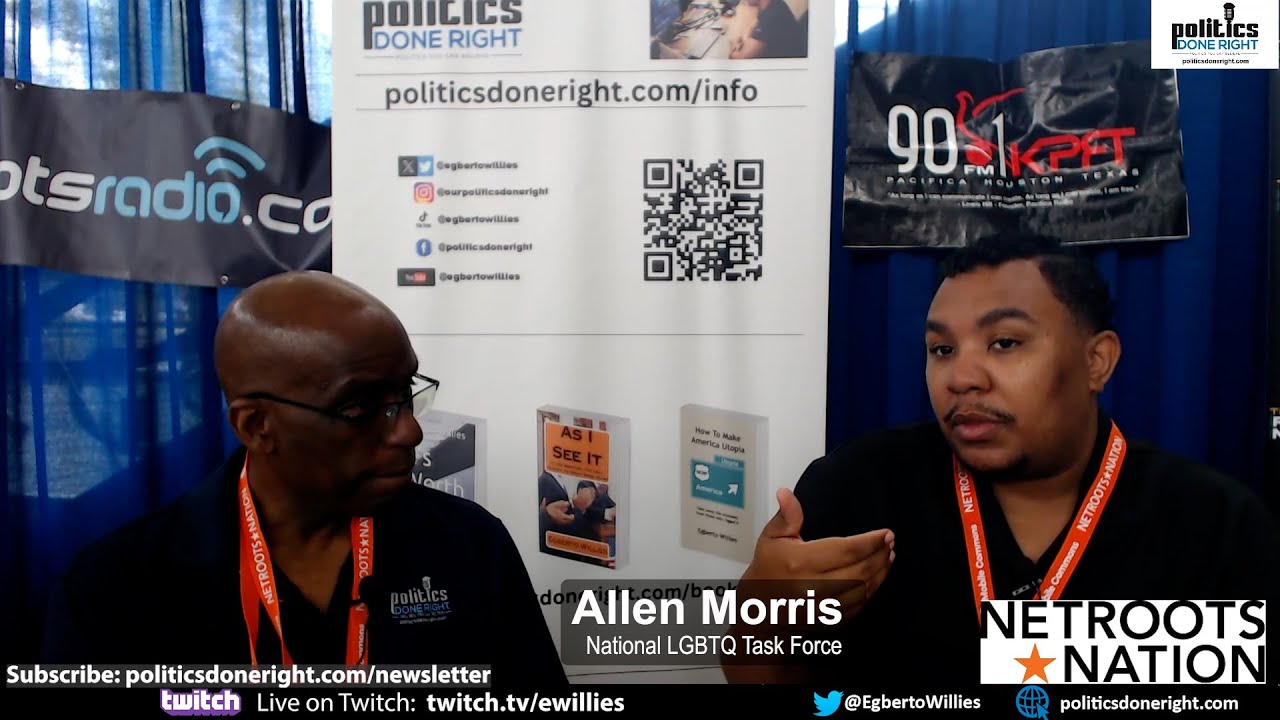 Allen Morris, National LGBTQ Task Force, discusses the ...