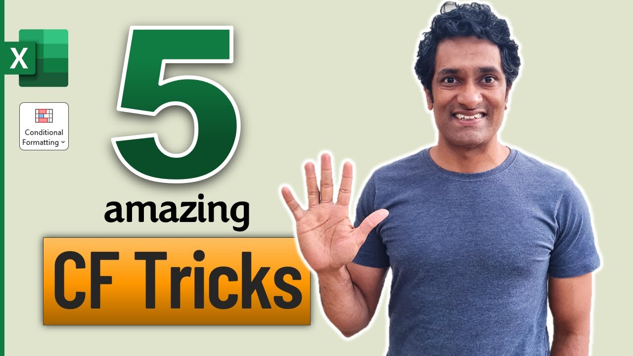5 Conditional Formatting tips to make you a rock star at work 🤘 - YouTube