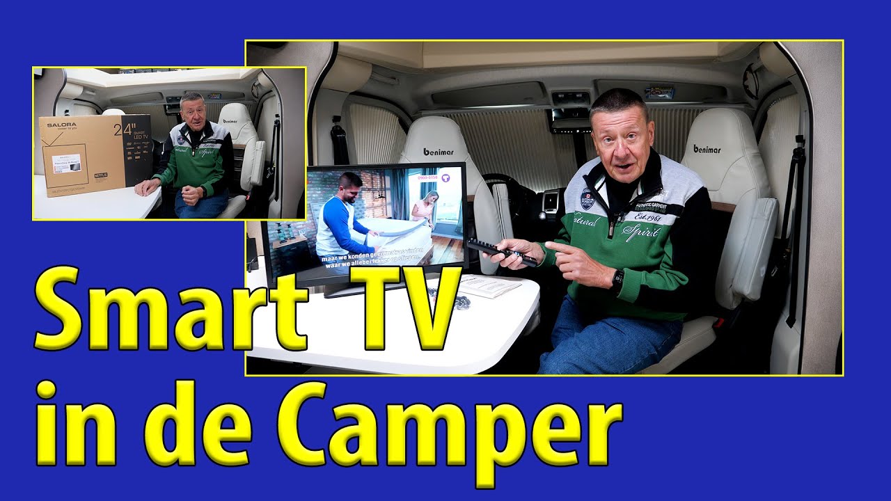 Camper TV 227 Smart TV in de Camper - YouTube