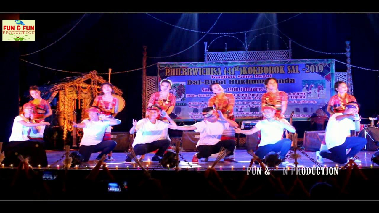 KOK TRIPURA || 41st KOKBOROK DAY || DANCING BY:- KHERENGBAR MUKUMU ...