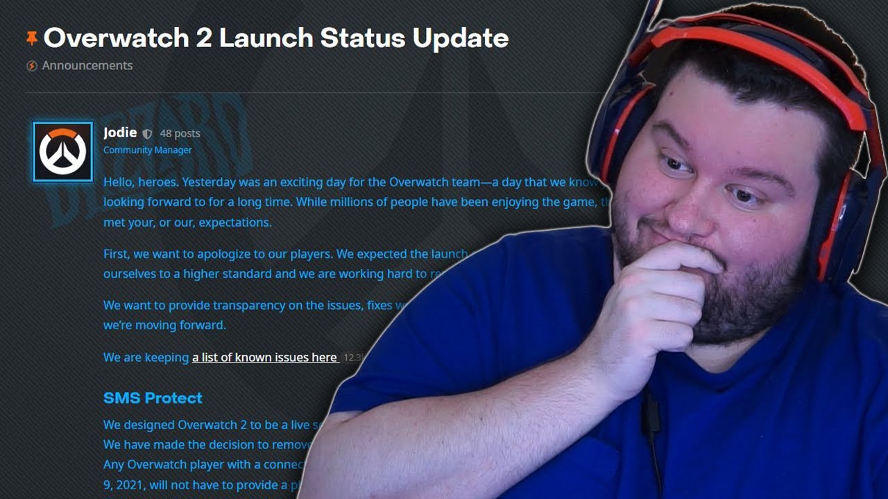 Blizzard Removing Phone Number (SMS) Requirement in Overwatch 2 - YouTube