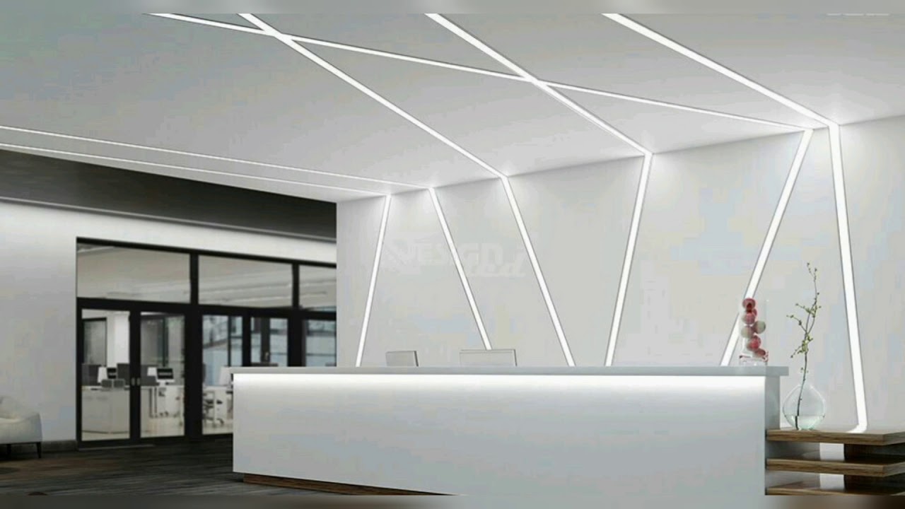 Best marble accent wall with led lights - YouTube