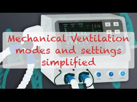 Mechanical Ventilation modes and settings simplified - YouTube