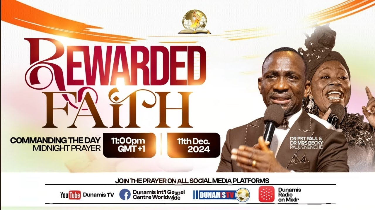 REWARDED FAITH PROPHETIC PRAYERS AND DECLARATION AT COMMANDING THE DAY ...