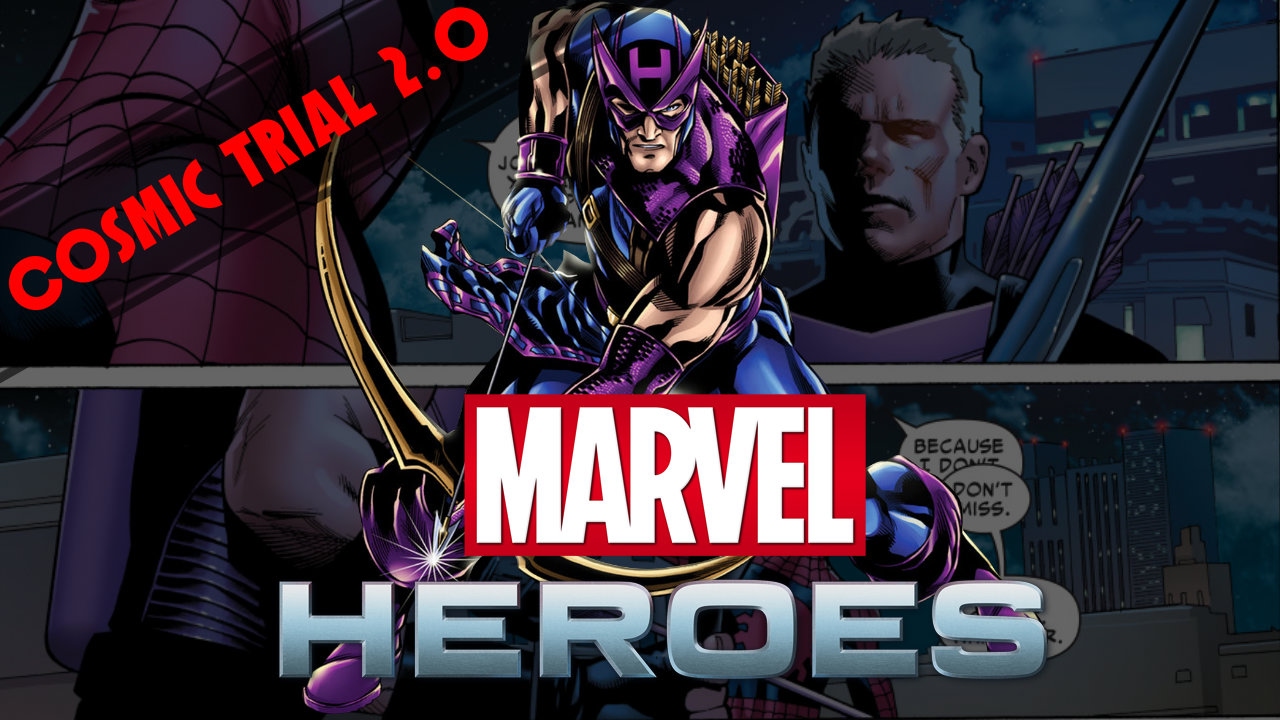 Marvel Heroes Omega: Hawkeye Cosmic Trial 2.0 (No Commentary) - YouTube