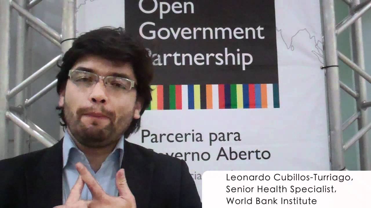 Leonardo Cubillos-Turriagov at Open Government Partnership - YouTube
