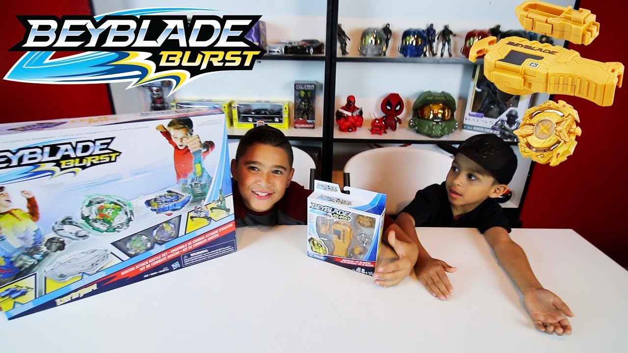 BEYBLADE AVATAR ATTACK BATTLE SET and XCALIUS MASTER KIT - YouTube