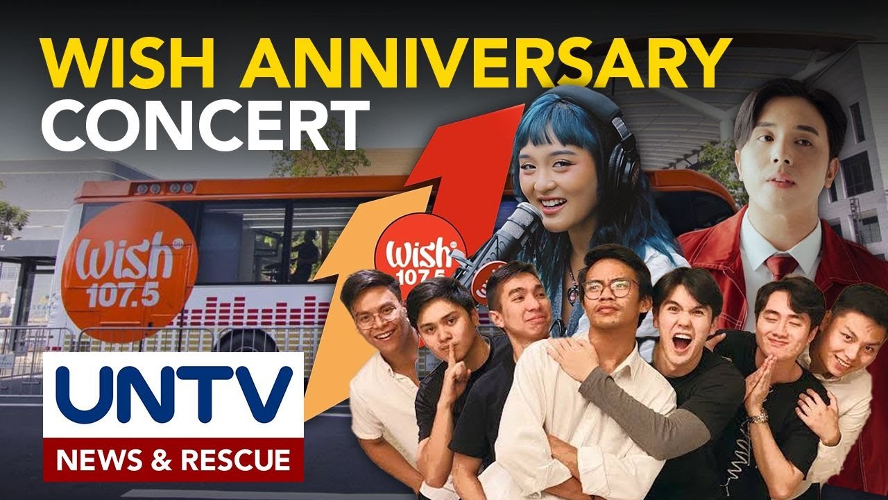 Free anniversary concert ng Wish 107.5, all set na; mga sikat na OPM ...