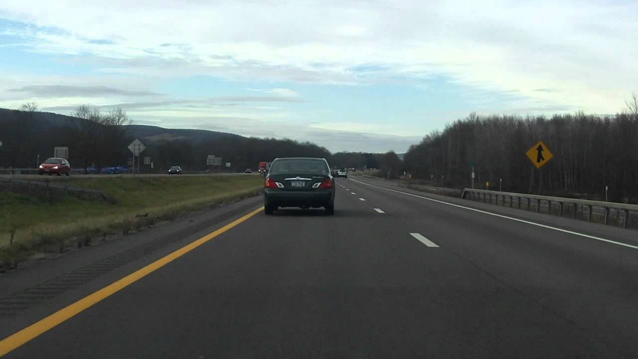 Interstate 86 (Exits 43 to 40) westbound - YouTube