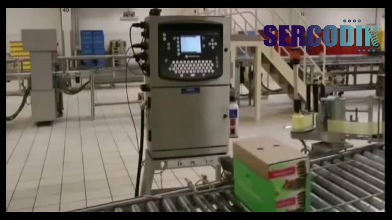 EQUIPO CODIFICADOR DOMINO A-100 - YouTube