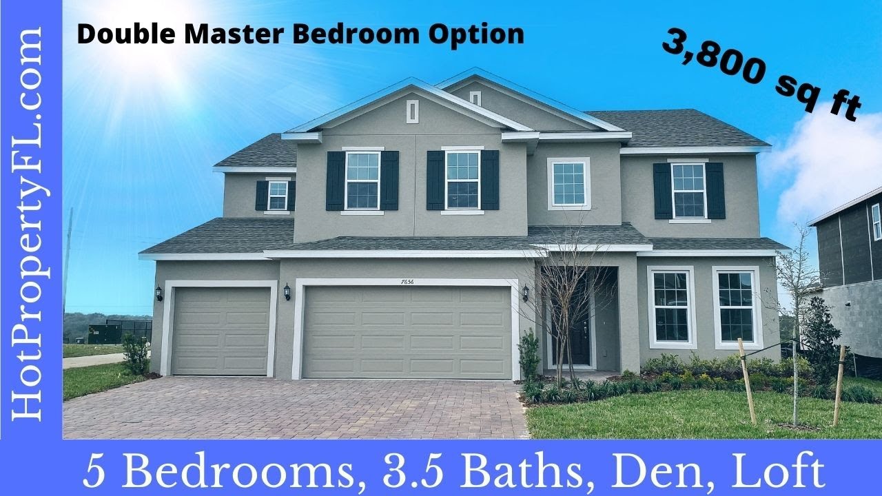 New Home Tour | Orlando / Clermont, FL | Hanover Family Builders ...