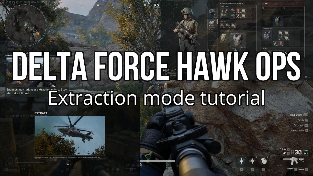 Extraction Mode Tutorial | Delta Force Hawk OPS - YouTube