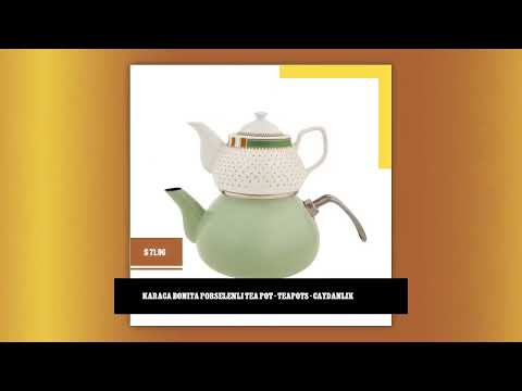 KARACA BONITA PORSELENLI TEA POT - TEAPOTS - CAYDANLIK