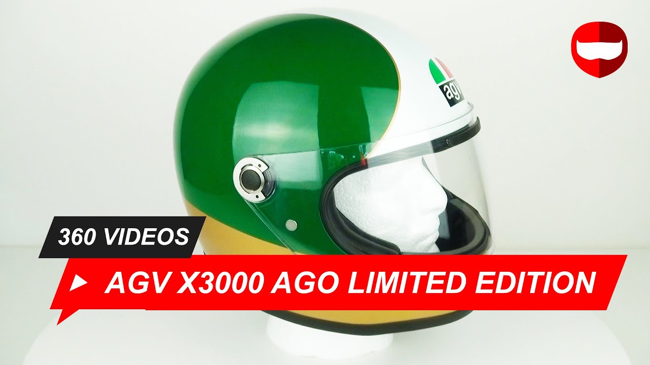 AGV X3000 Ago Limited Edition Unboxing - ChampionHelmets.com - YouTube