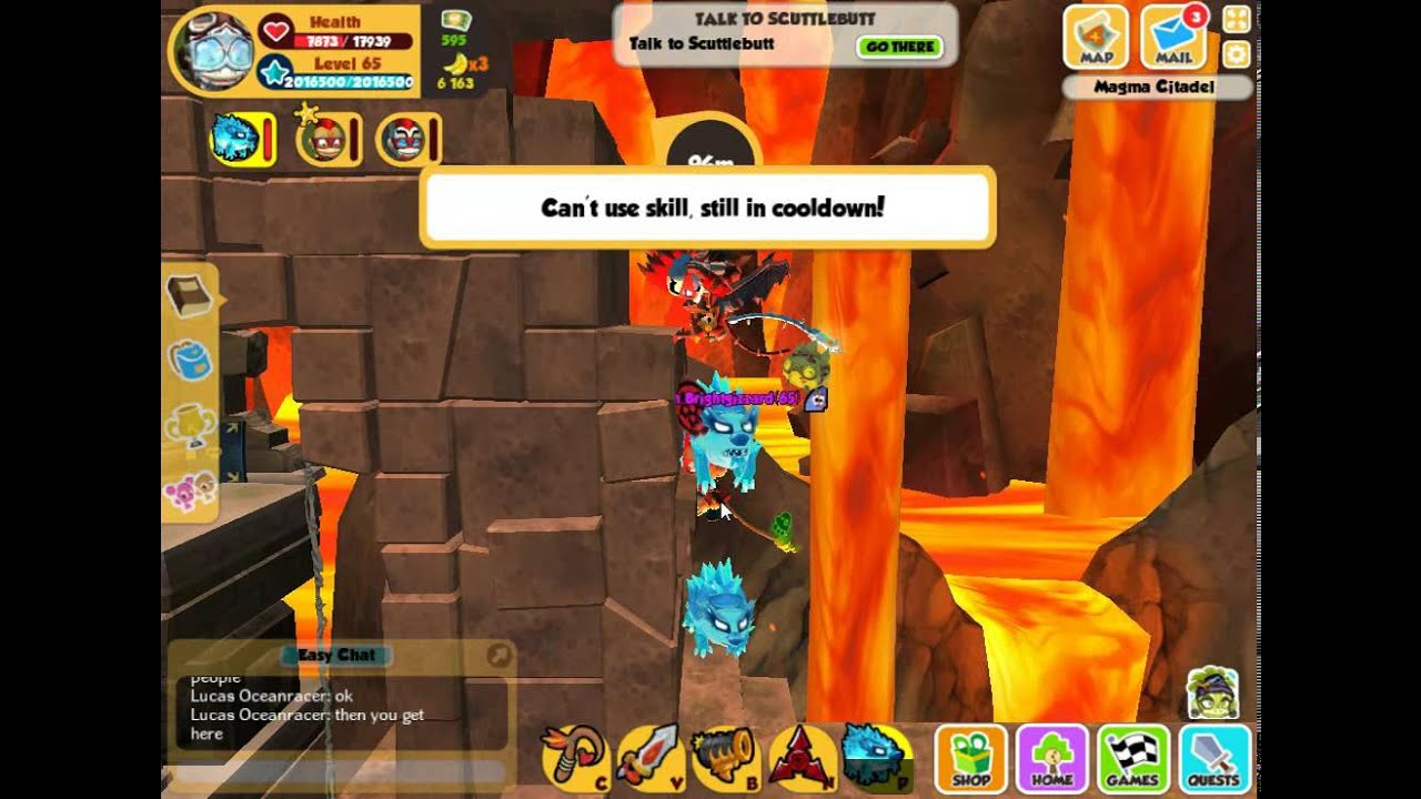 Monkey Quest: Magma Citadel Epic Glitch - YouTube