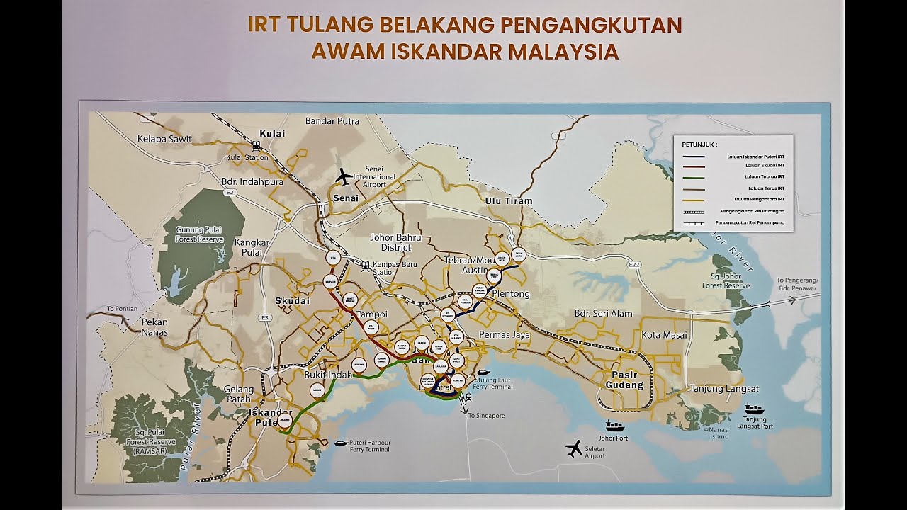Iskandar Rapid Transit (IRT) Johor Bahru Bus Rapid Transit (BRT ...