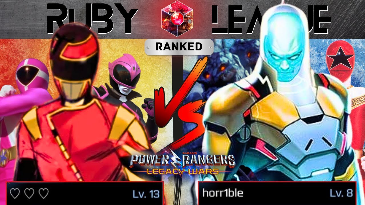 Andros Vs Zordon | Ranked Ruby League Battle | Power Rangers Legacy ...