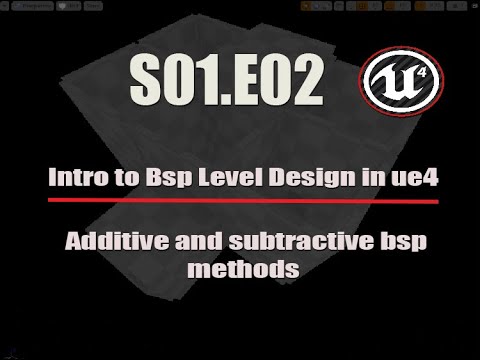 Deathscyp Factory S01E02 - Bsp level design-Unreal Beginners Tutorial ...