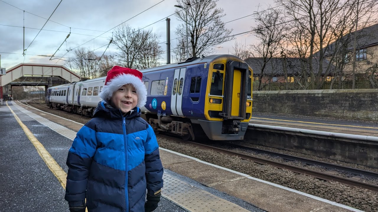 Tommy's Trains - Cramlington Station featuring bonus footage of Steam ...
