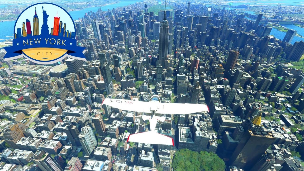 Microsoft Flight Simulator NEW YORK CITY - YouTube