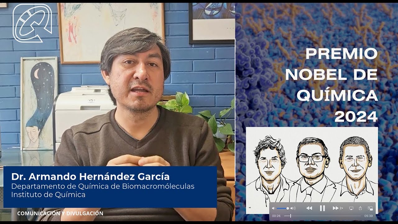 Entrevista al Dr. Armando Hernández García sobre el Premio Nobel de Química 2024. - YouTube
