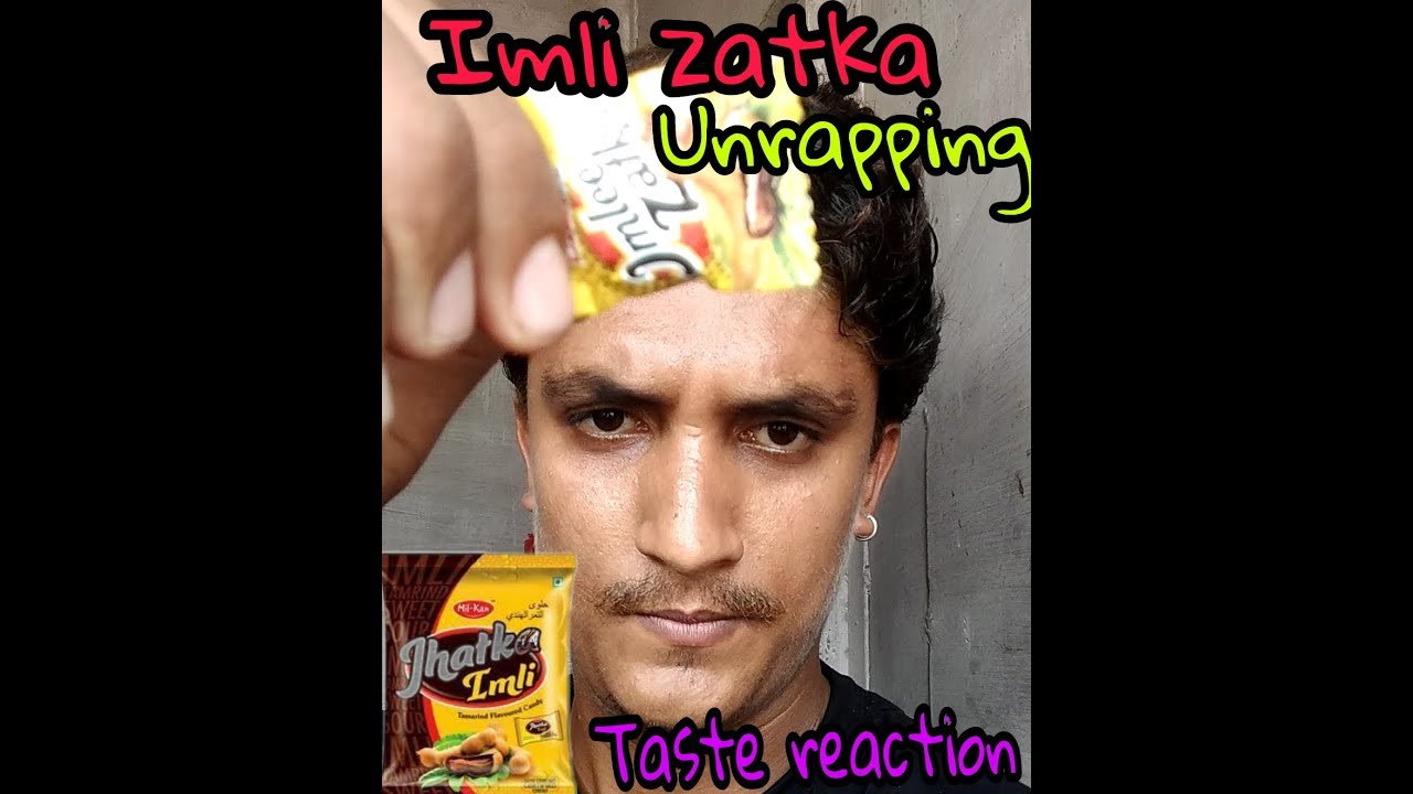 Imli zatka chocolate taste reaction | funny unrapping | hindi - YouTube