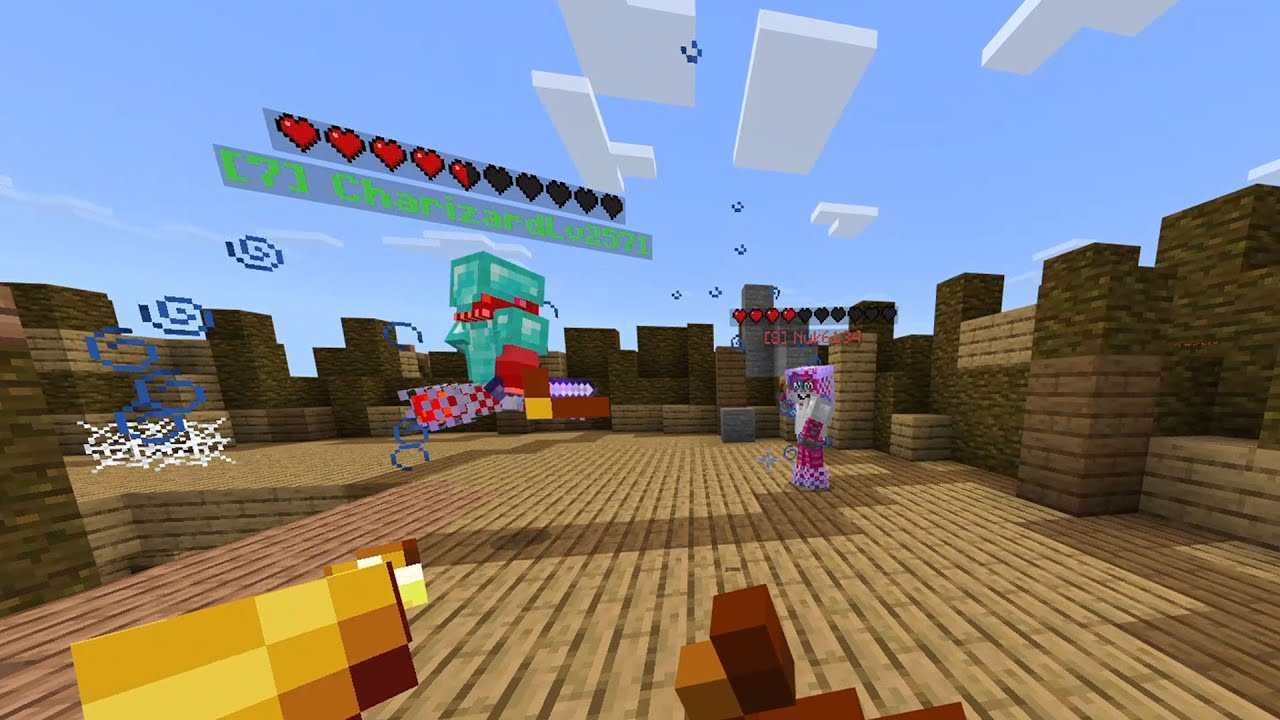 《Minecraft Bedrock》外掛仔[42] Fly+Kill Aura+Reach 神仙下凡驚兇實錄 | ft.阿焰 - YouTube