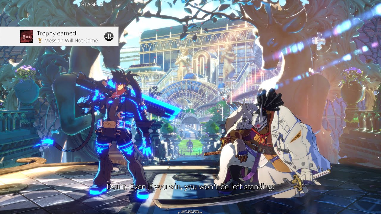 Guilty Gear Strive - Arcade Stage 9 Extreme Route Nagoriyuki Boss ...