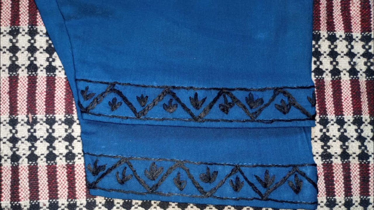 Pounch Hand Embroidery/Beautiful,Simple and Easy Hand Embroidery ...