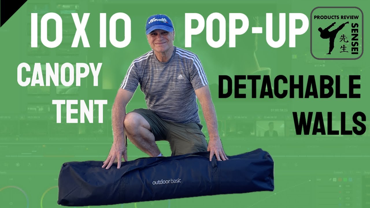 Pop-up Canopy Tent With Detachable Walls 10 X 10 Best Pop Up Canopy ...