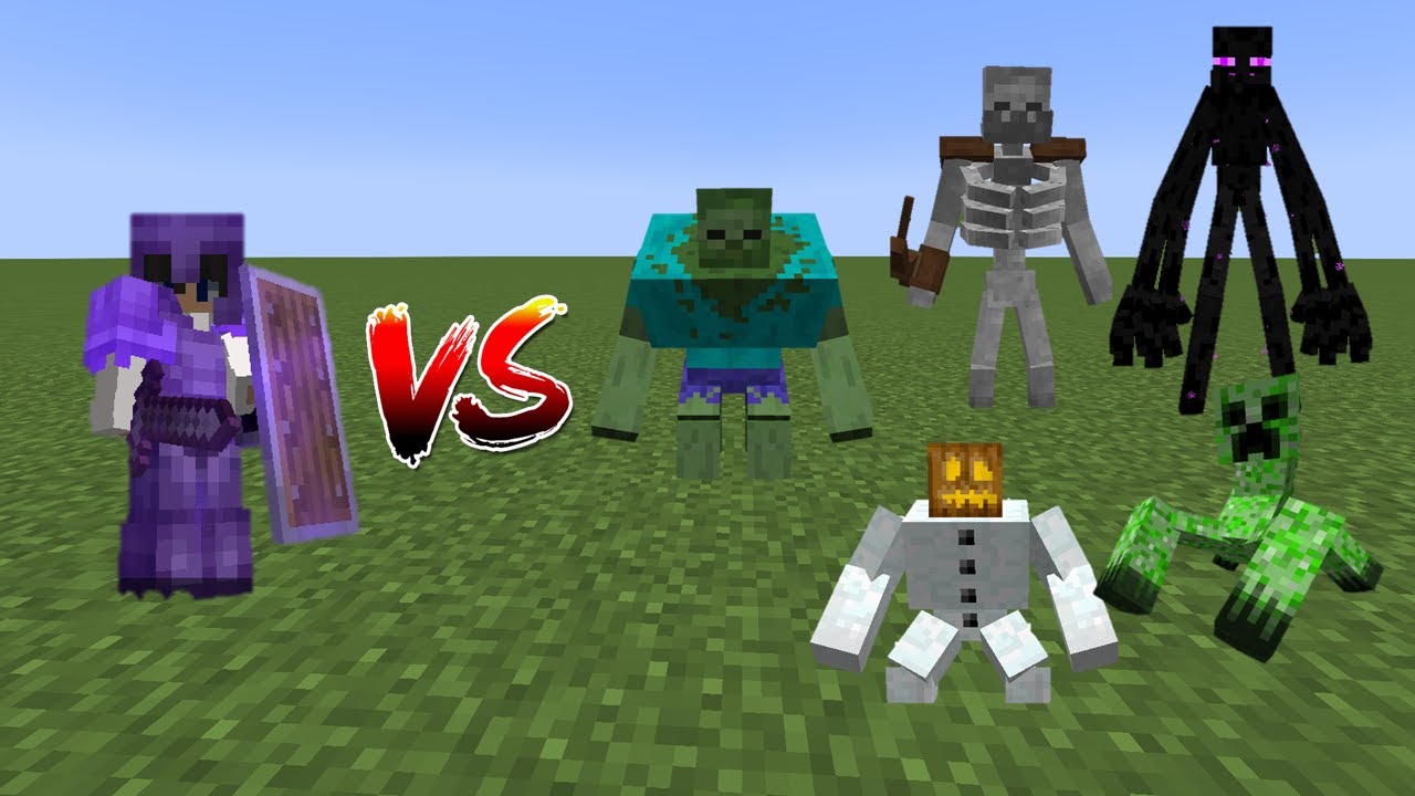 Me Vs Mutant Monsters 1.19.2 Port - Minecraft Boss Fight - YouTube