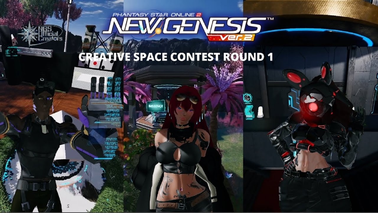 [PSO2:NGS] Creative Space Contest Round 1 - YouTube