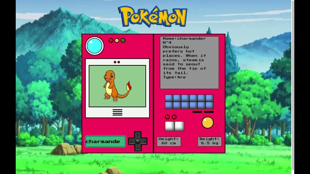 Pokedexhtmlcssvuejs Youtube