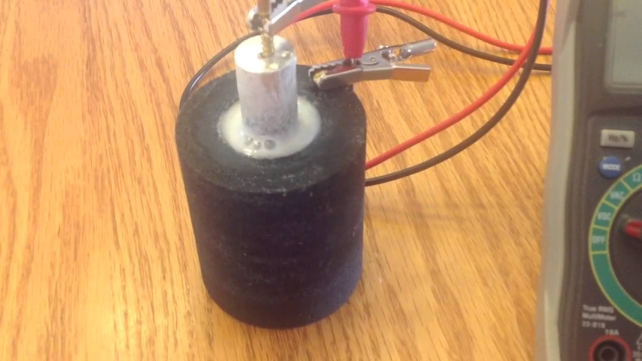 Amazing carbon magnesium crystal battery Part 2 - YouTube