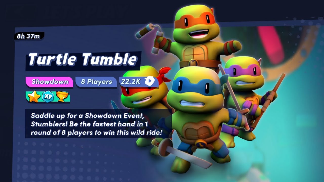Stumble Guys - Turtle Tumble Gameplay #2 - YouTube